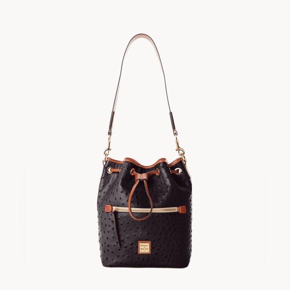 Dooney & Bourke | Bags | Nwt Dooney Bourke Ostrich Drawstring | Poshmark